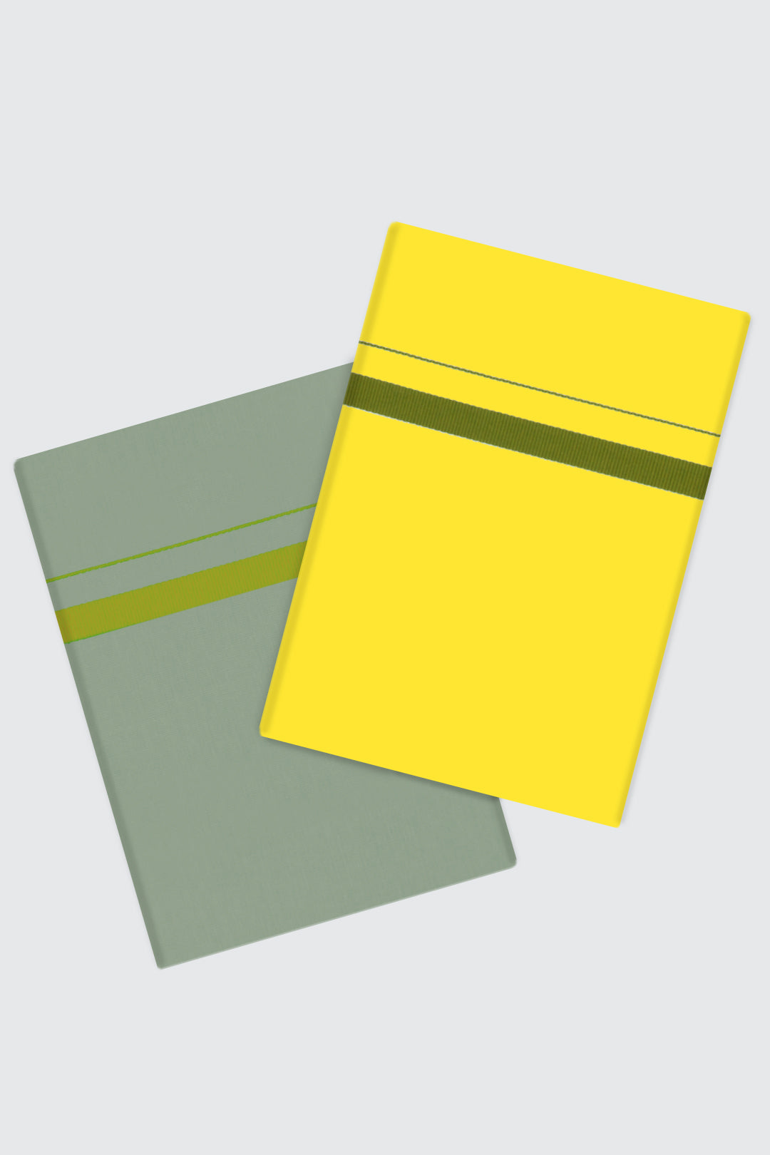 Thai Thirunal - Single Kavi Green And Yellow Color Big Border Dhoti 2 ...