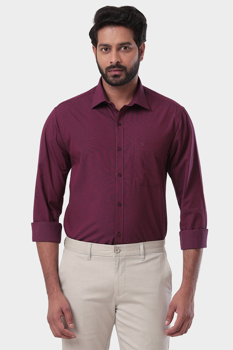 Purple Color Formal Shirt