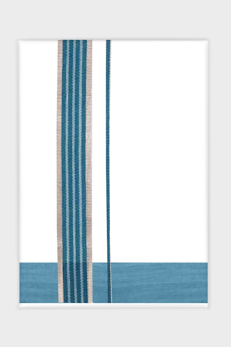 Felix Yadav - Ramar Blue Smooth Cotton Double Layered Dhoti With Fancy ...